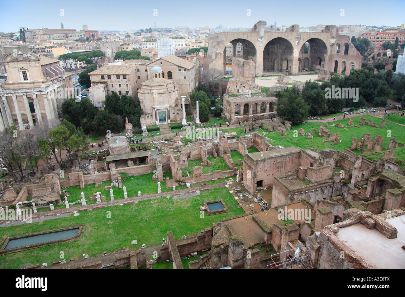 Forum Romanum, Rom, Italy Stock Photo - Alamy