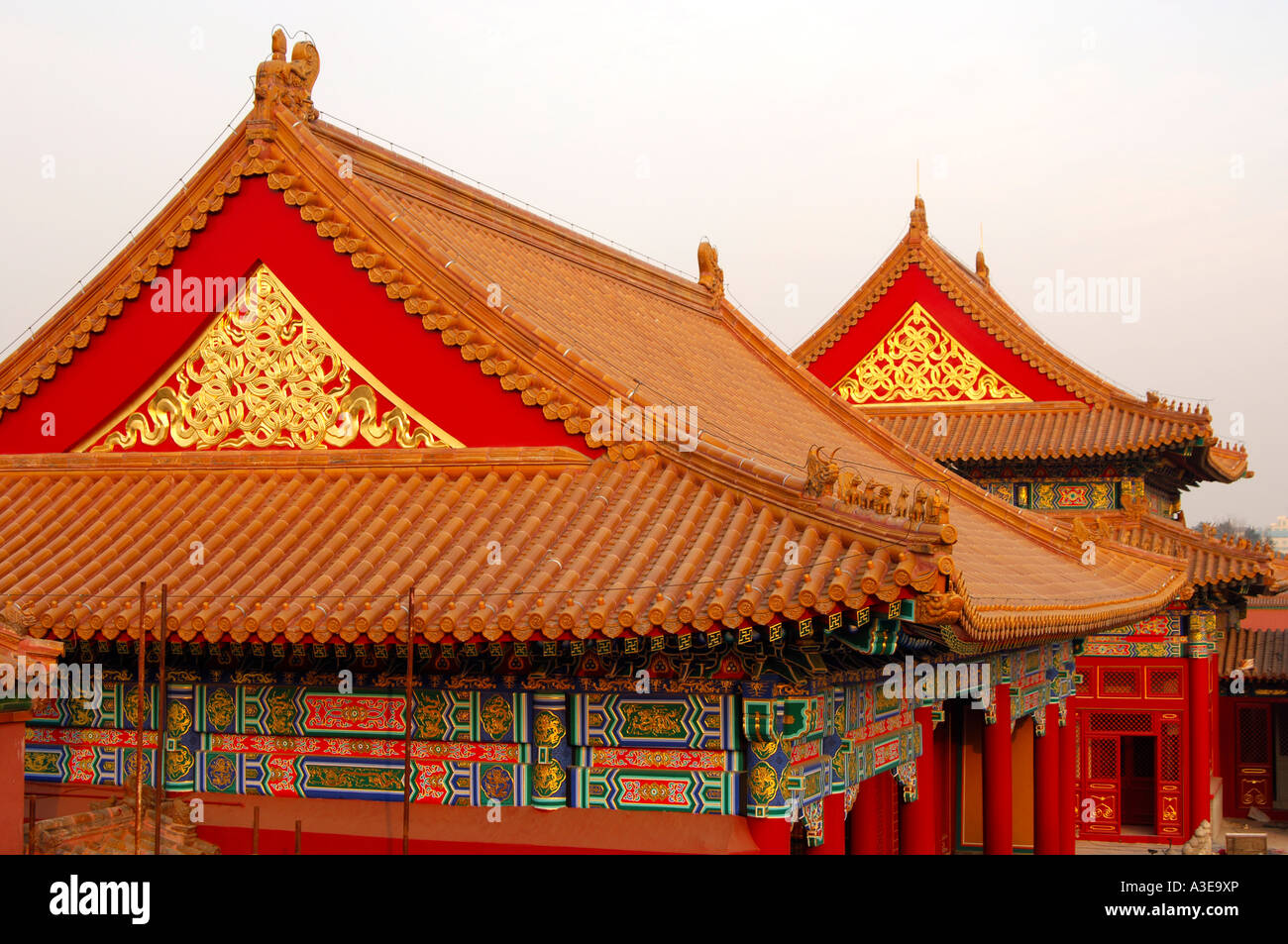 Temple, Forbidden City, Beijing China Stock Photo - Alamy