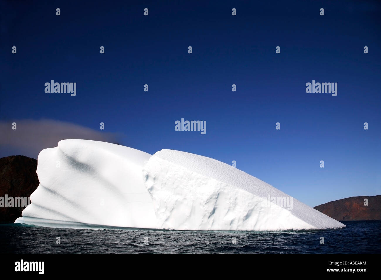 Iceberg in Canadian Arctic Stock Photo - Alamy