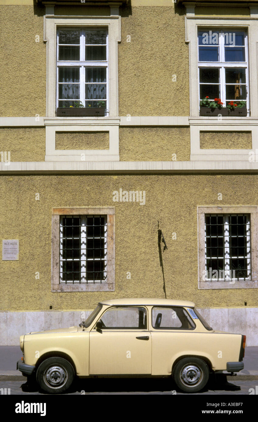 Hungary, Budapest, Trabant car, a classic car from Eastern Europe Stock ...