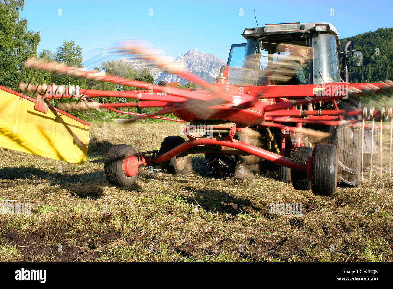 Rotating hay rake hi-res stock photography and images - Alamy