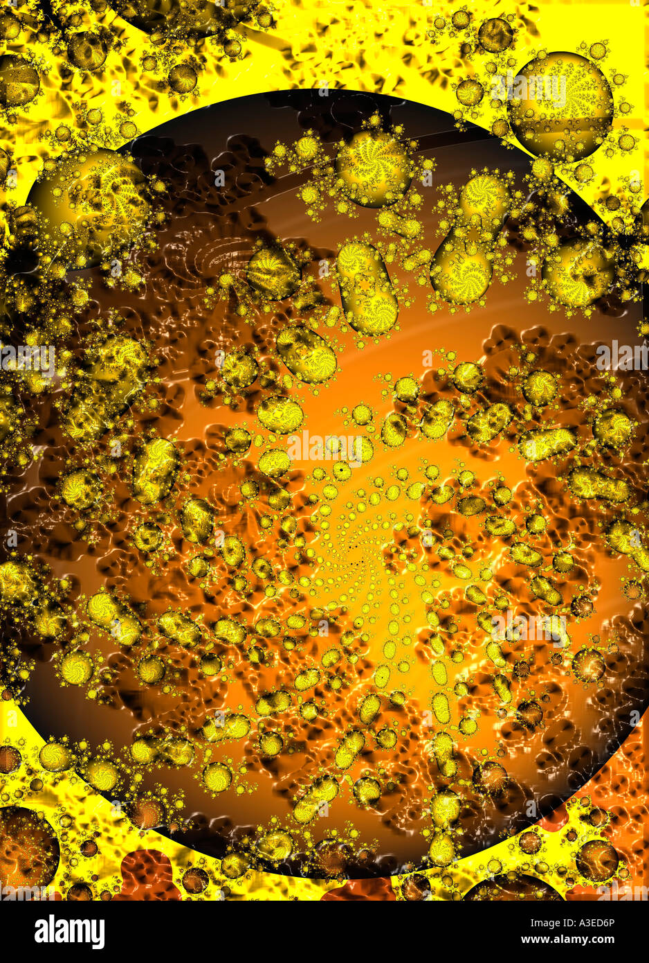 Abstract with spheres Stock Photo - Alamy