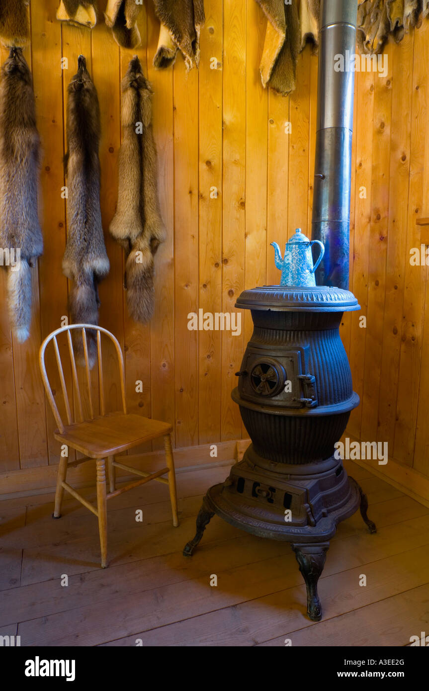 Historic fur outpost Stock Photo - Alamy