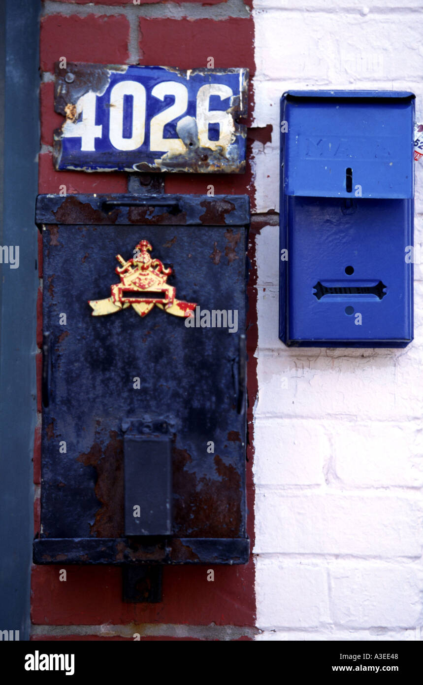 Mail box Montréal Canada Stock Photo - Alamy