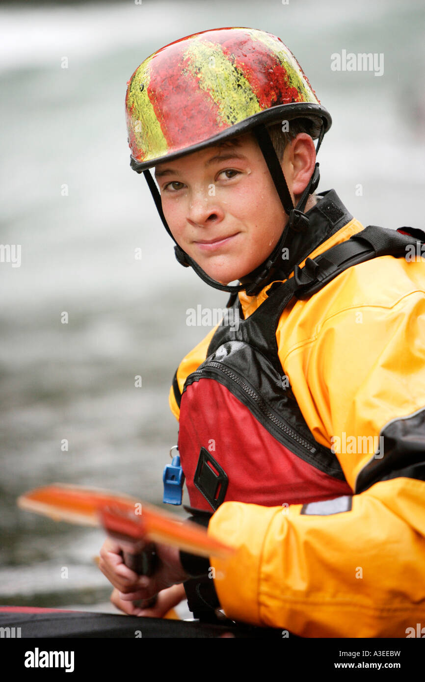 Kayaking boats hi-res stock photography and images - Alamy