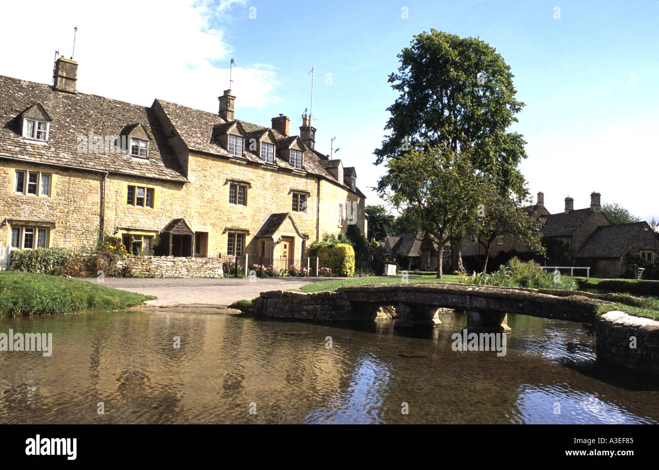 Lower Slaughter Cotswolds Stock Photo - Alamy