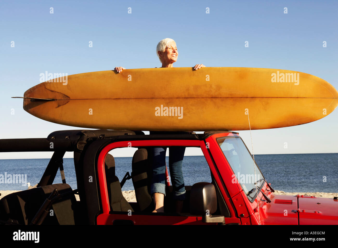 Transporting surfboard hi-res stock photography and images - Alamy