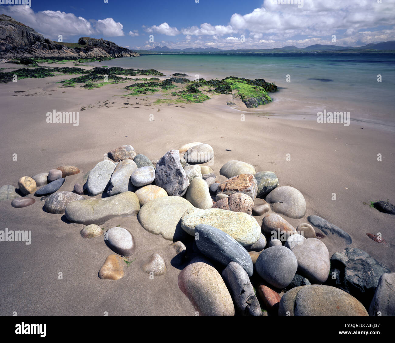 GB - INNER HEBRIDES: Port Ban on Islay with Paps of Jura in background ...