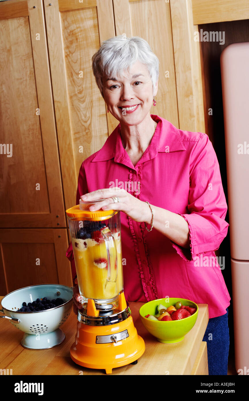 Woman mango eye contact hi-res stock photography and images - Alamy