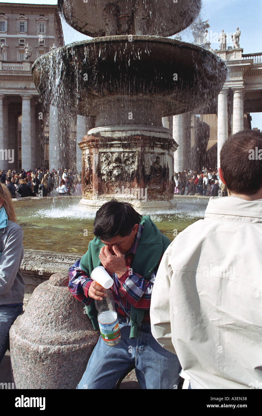 Weeping fountain in rome hi-res stock photography and images - Alamy