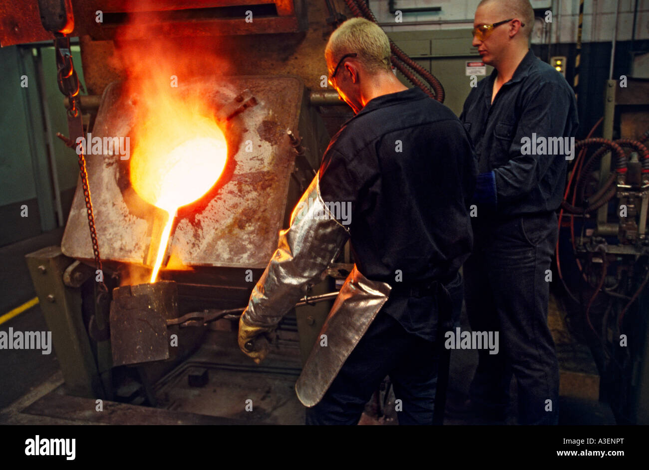 Refining Gold, Western Australia Stock Photo - Alamy