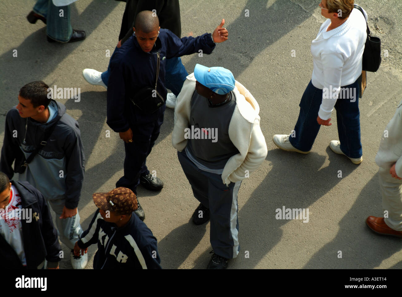 Nice Cote D Azur France People Nicoise French citizens Stock Photo - Alamy