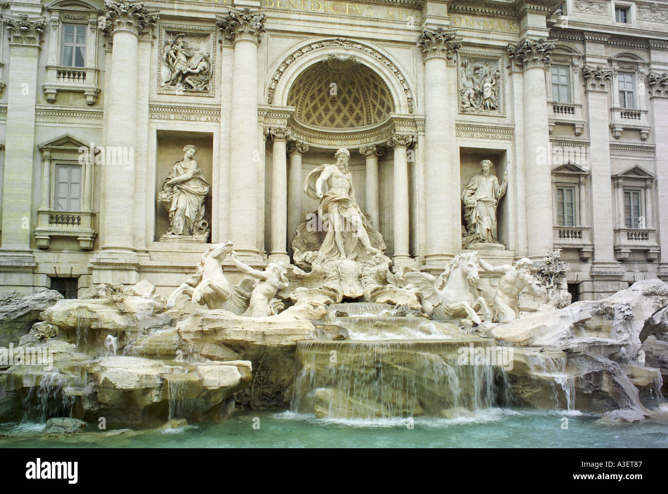 Rome Italy Europe The Eternal City Fontana di Trevi Trevi Fountain ...