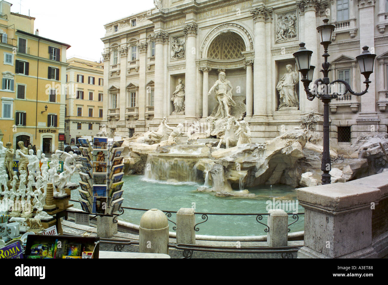 Rome Italy Europe The Eternal City Fontana di Trevi Trevi Fountain ...