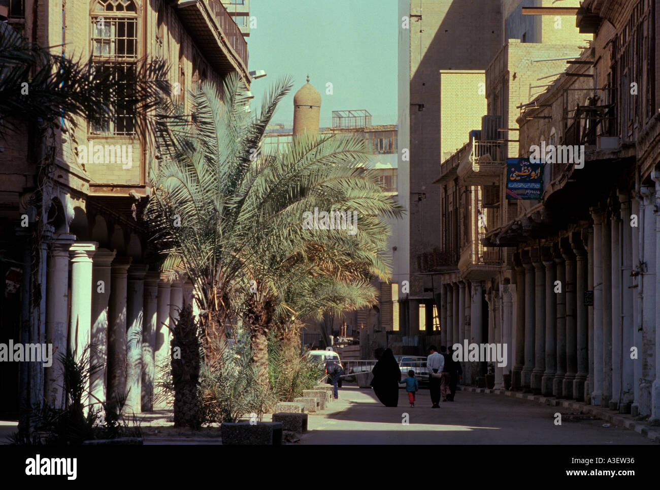 A street in the old part of the city Baghdad Iraq Stock Photo - Alamy