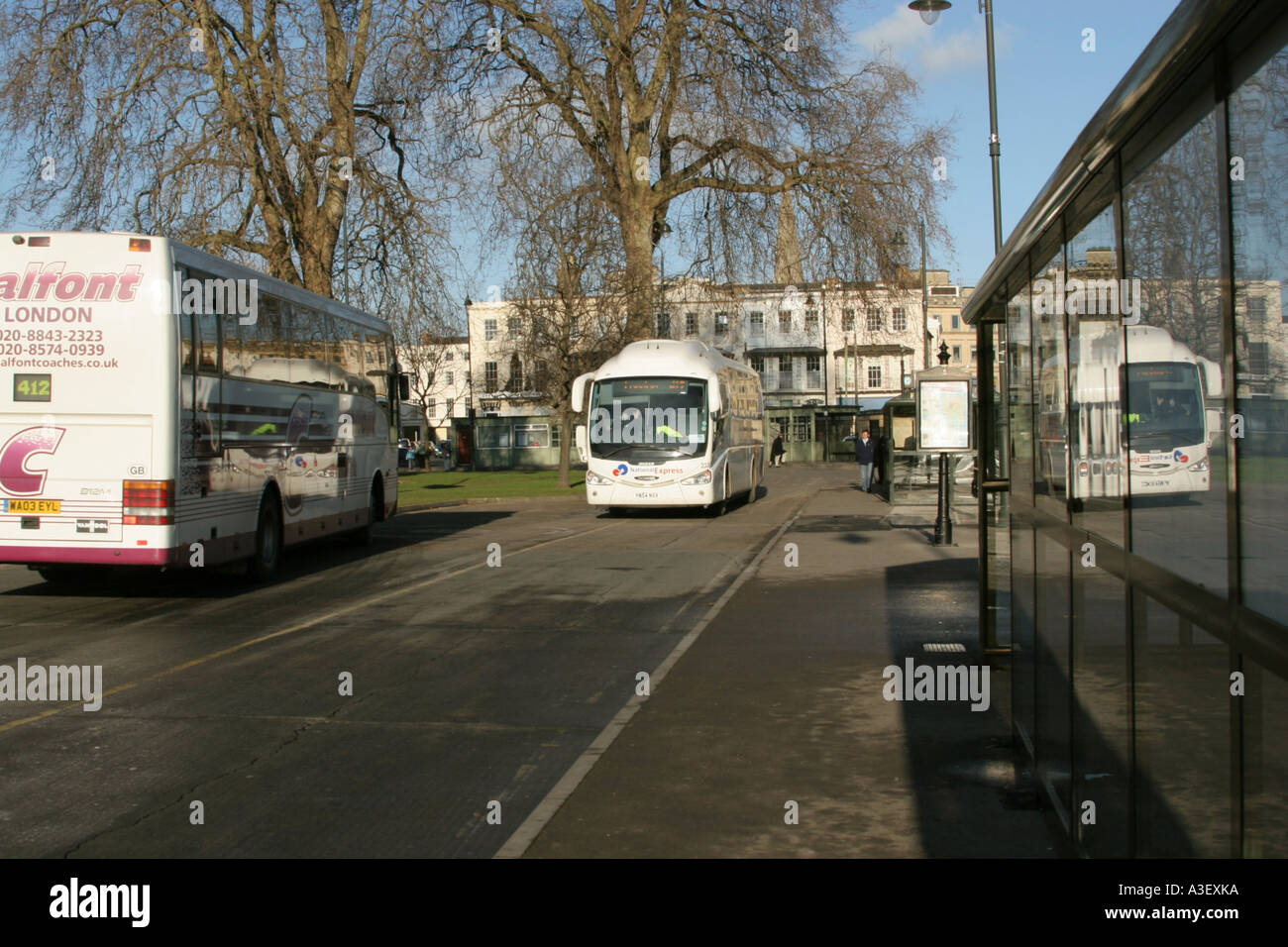 Cheltenham bus station hi-res stock photography and images - Alamy