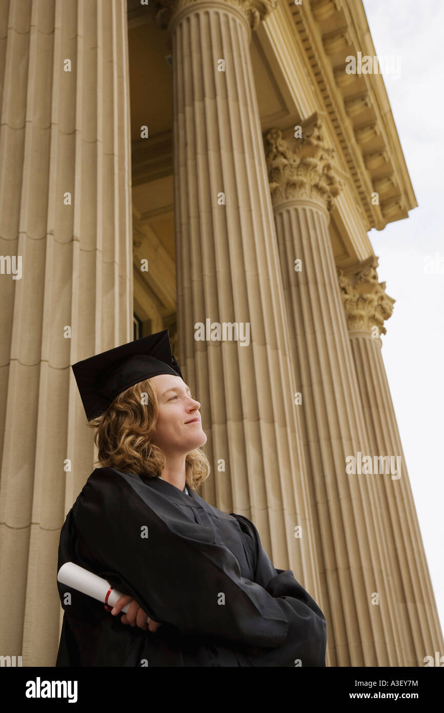 Grad portraits hi-res stock photography and images - Alamy