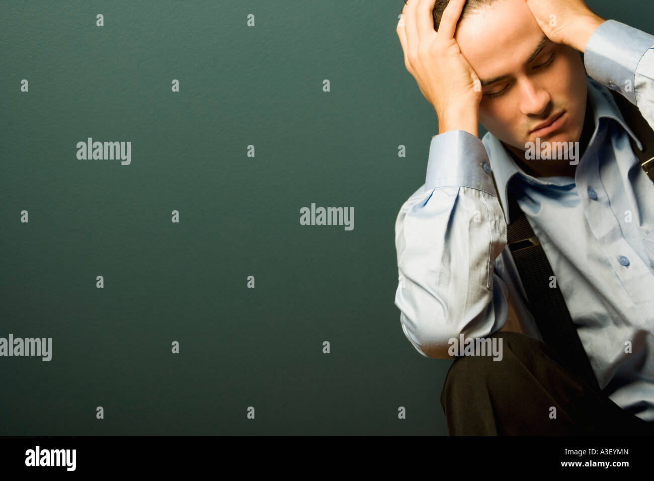 Male stressed hi-res stock photography and images - Alamy
