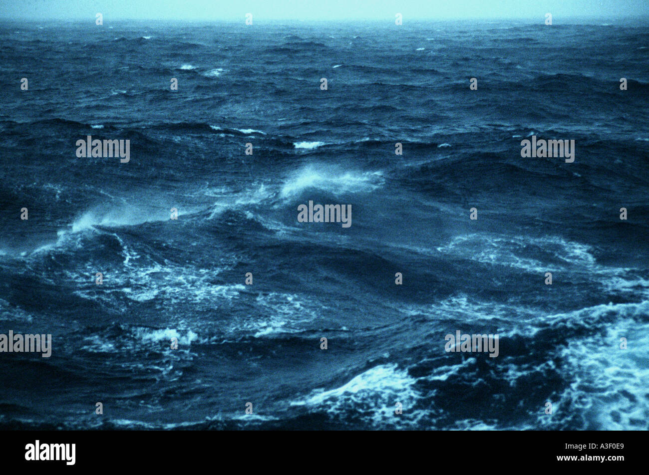 Ocean storm waves Stock Photo - Alamy