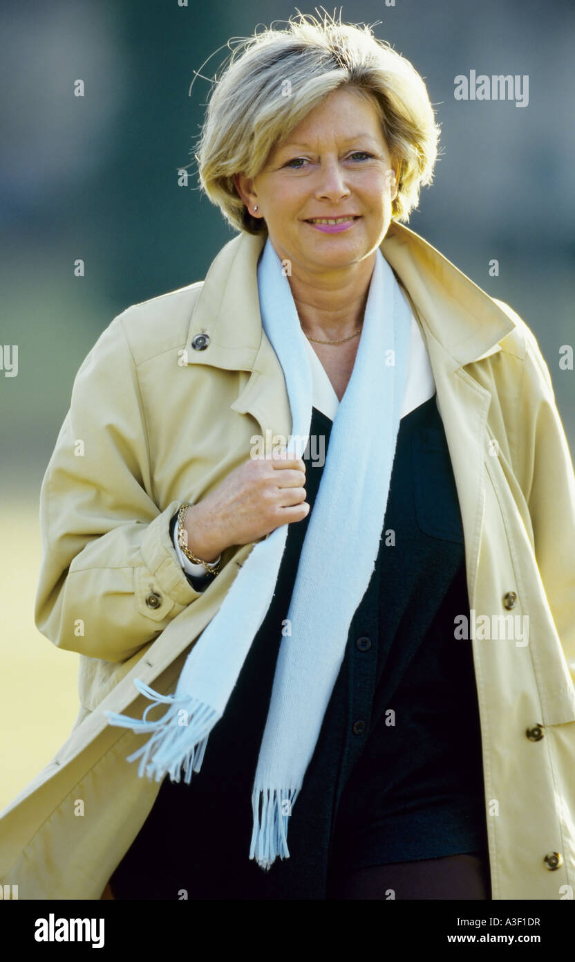 MR MATURE WOMAN STROLLING Stock Photo - Alamy
