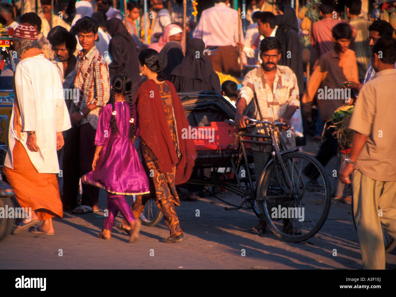 Street Scene Hyderabad India Asia Stock Photo - Alamy