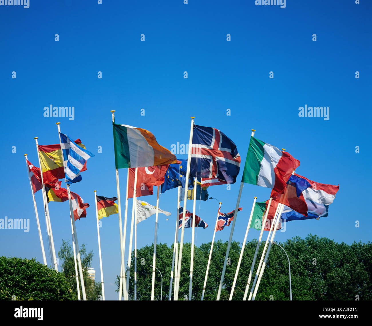 Assorted state flags hi-res stock photography and images - Alamy