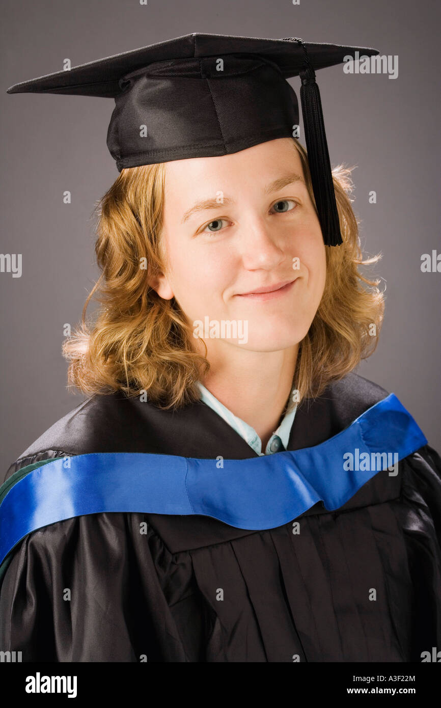 Grad portraits hi-res stock photography and images - Alamy