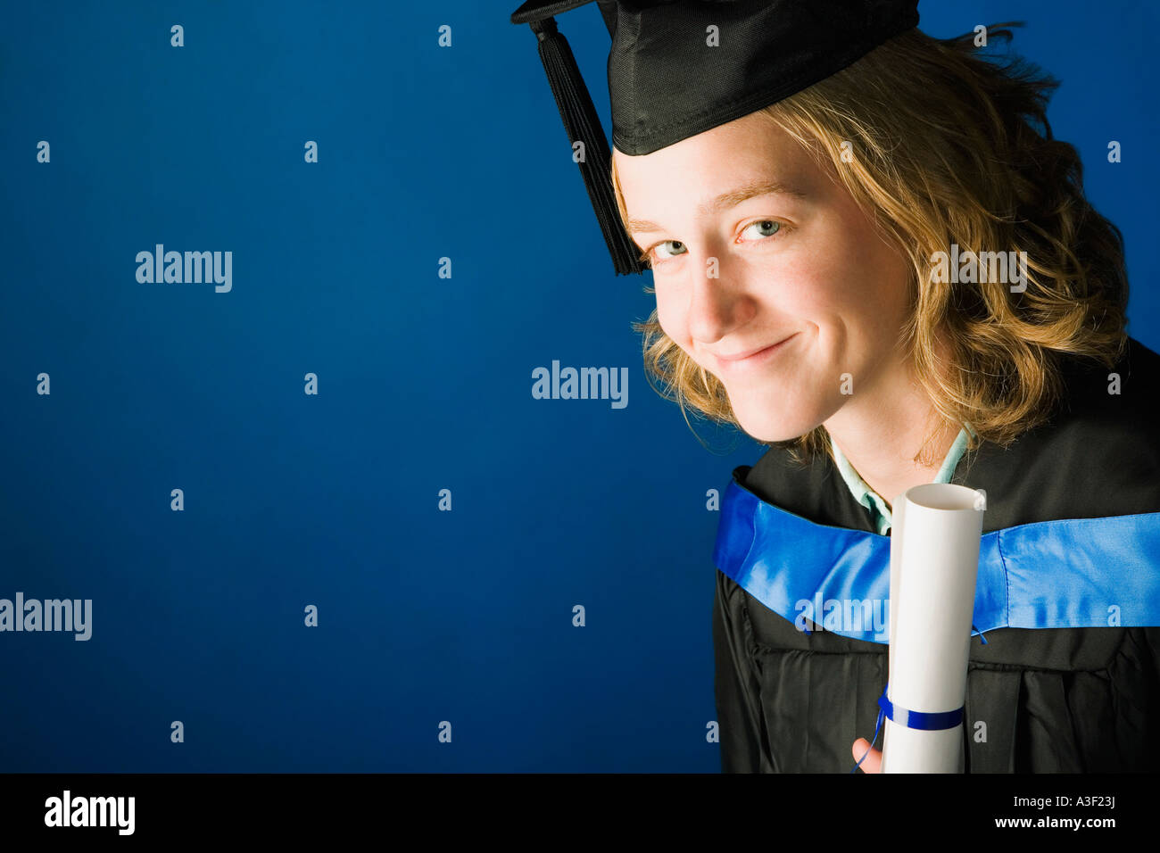 Young woman graduating Stock Photo - Alamy