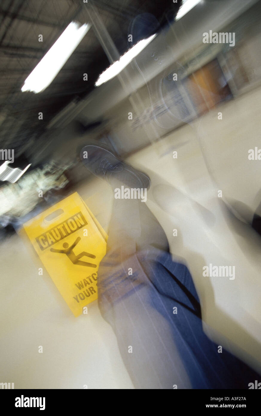 Person slipping sign hi-res stock photography and images - Alamy