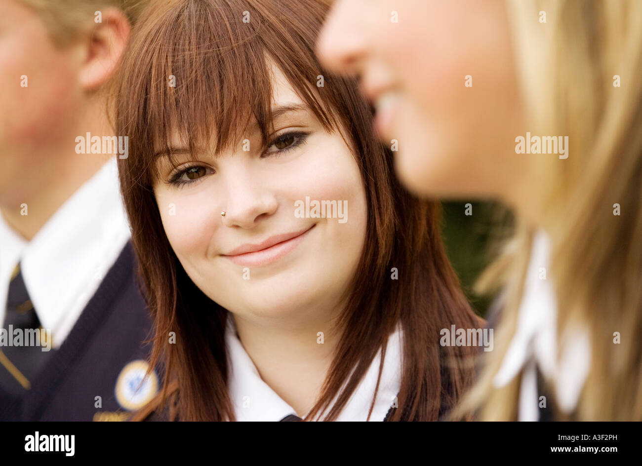Private school student Stock Photo - Alamy