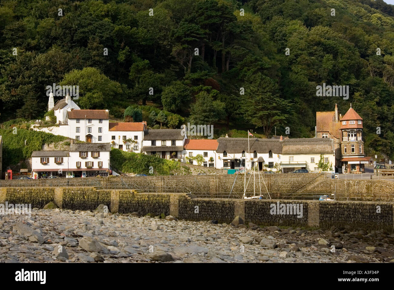 Lynmouth in England Stock Photo - Alamy