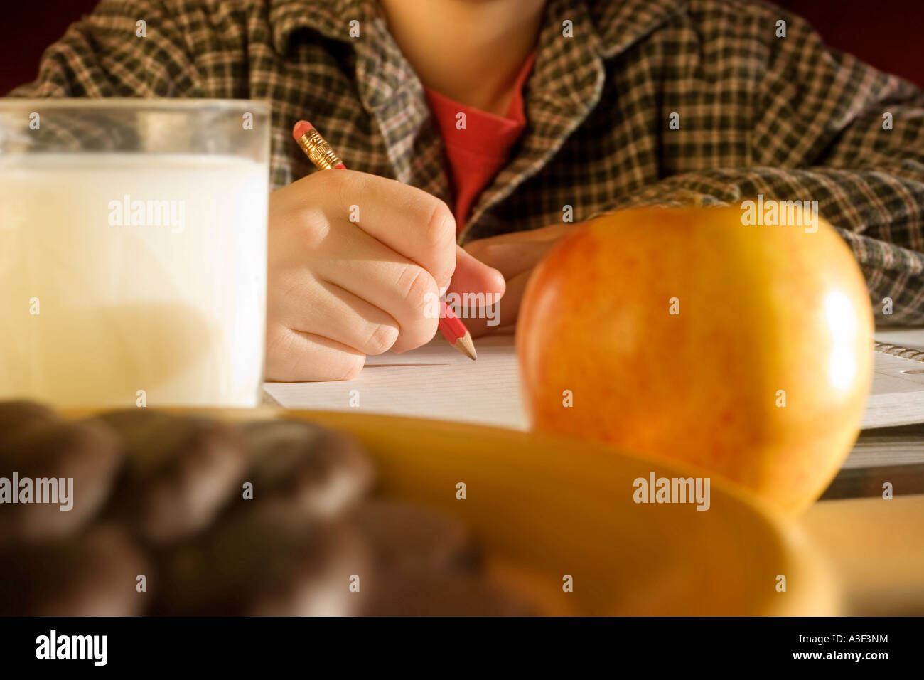 Boy drawing assignment hi-res stock photography and images - Alamy