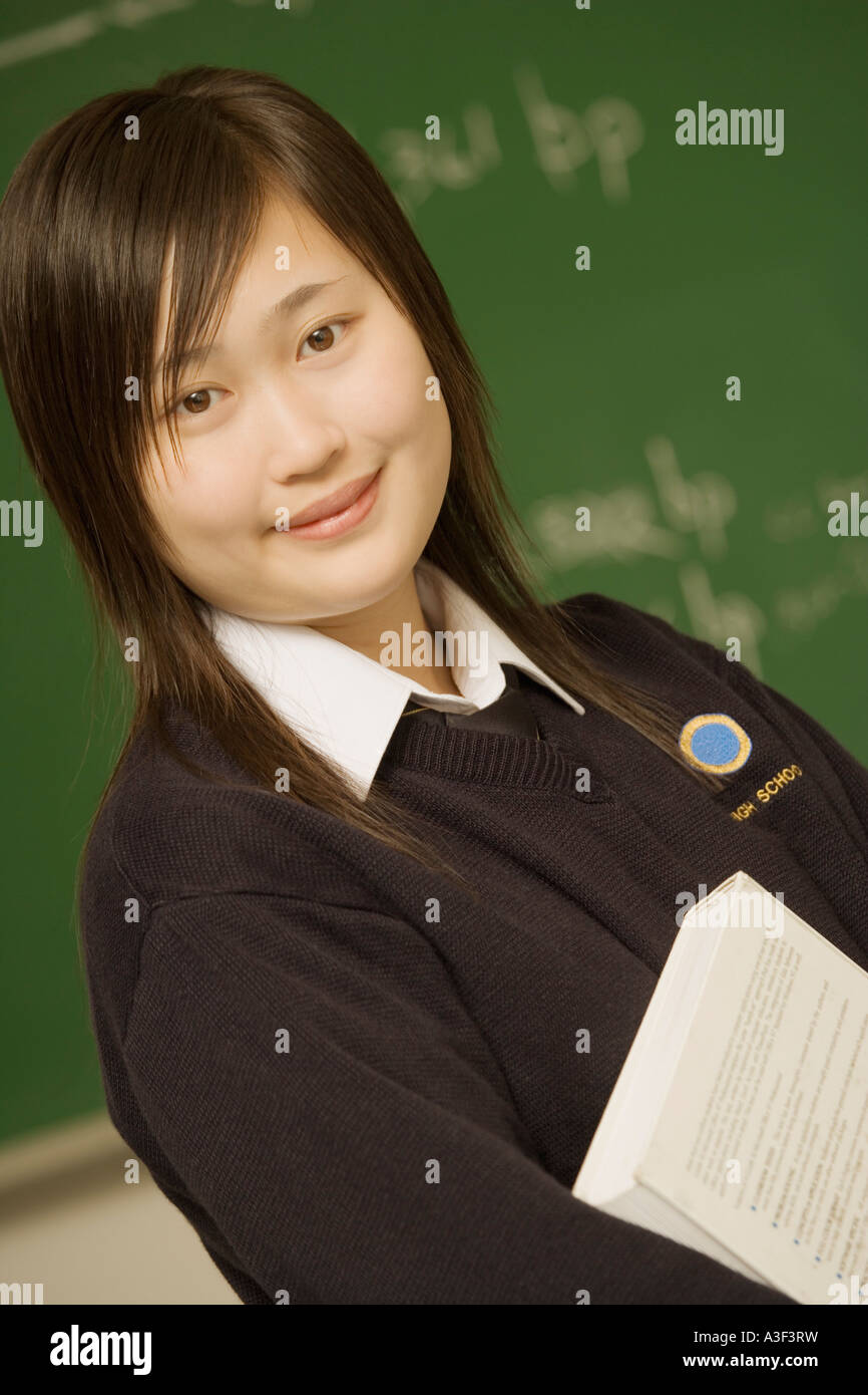 Portrait of student Stock Photo - Alamy