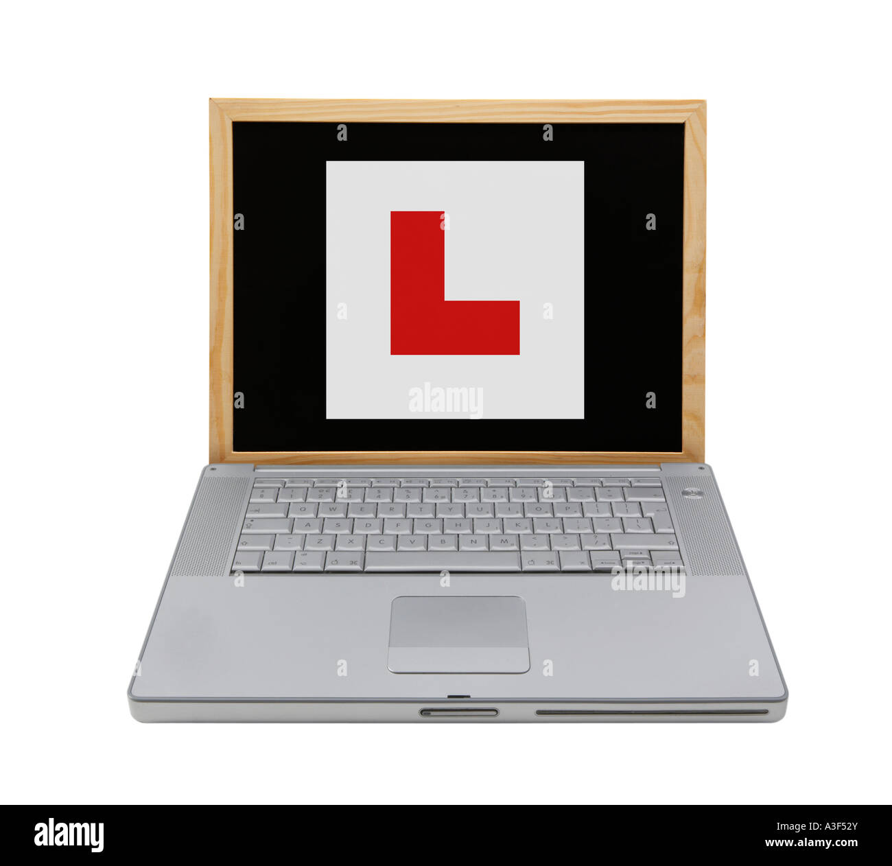 LAP TOP NOTE BOOK PERSONAL COMPUTER WITH CHALK BOARD DISPLAYING RED ...
