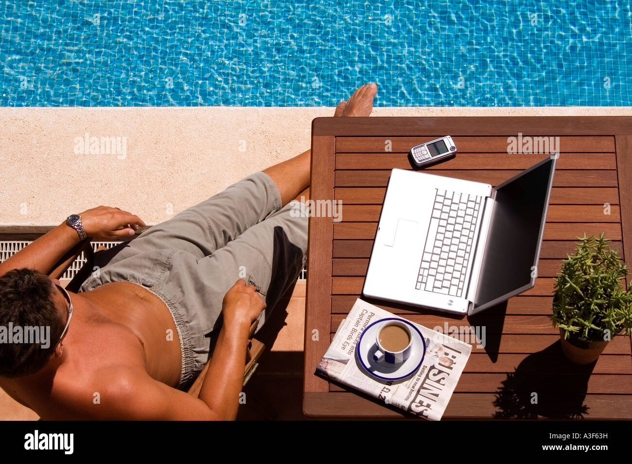Take break shot laptop hi-res stock photography and images - Alamy