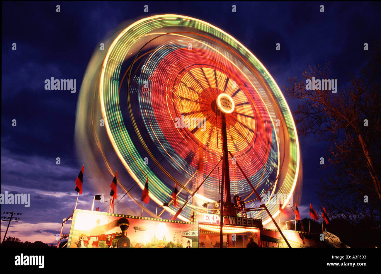 carnival ferris wheel Stock Photo - Alamy