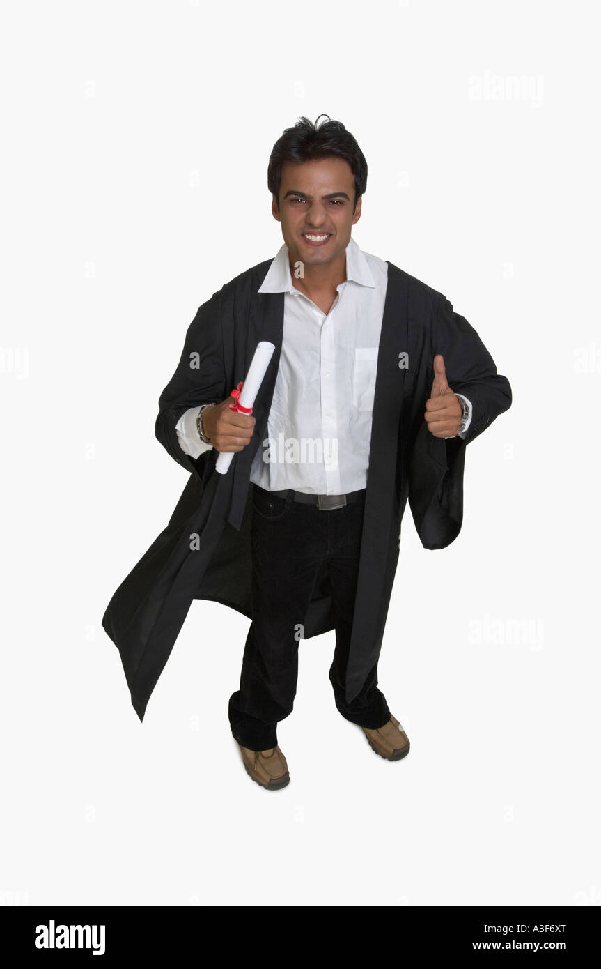 Holding thumbs down sign Cut Out Stock Images & Pictures - Alamy