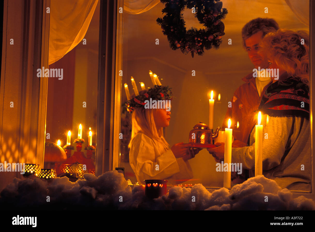 Lucia sweden hi-res stock photography and images - Alamy