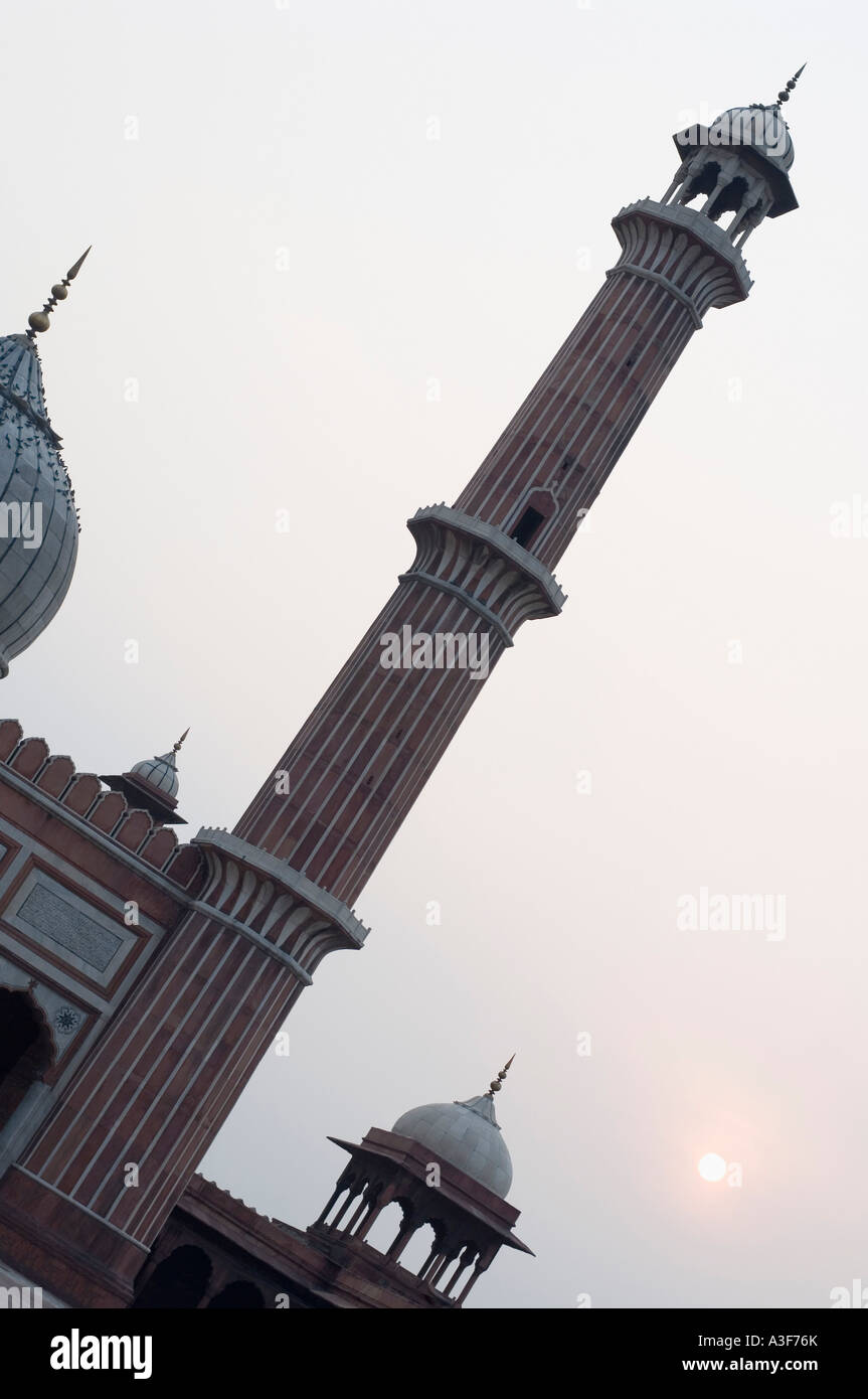 Low angle view of a mosque, Jama Masjid, New Delhi, India Stock Photo ...