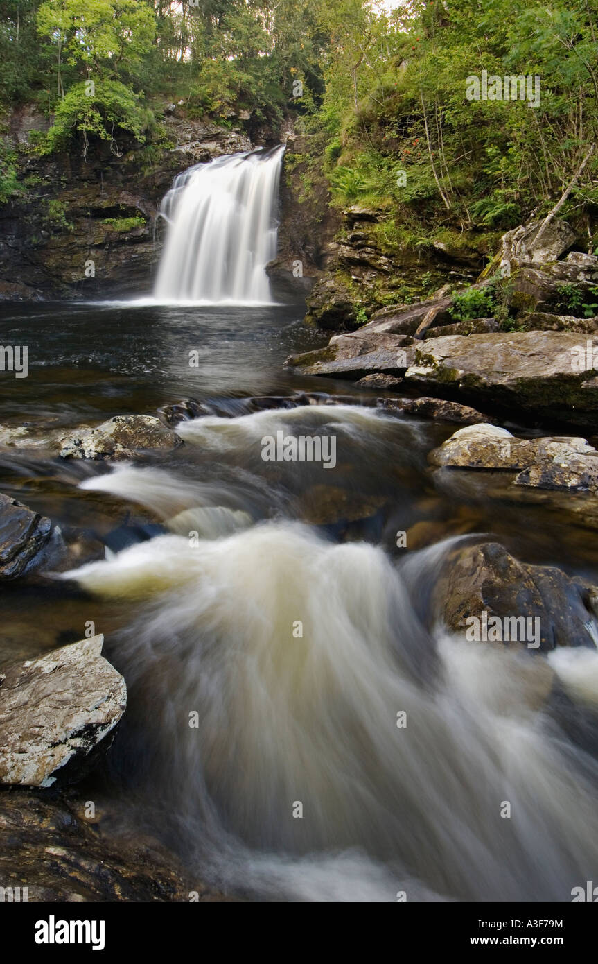 Falls of Falloch on the River Falloch in Loch Lomond and the Trossachs ...