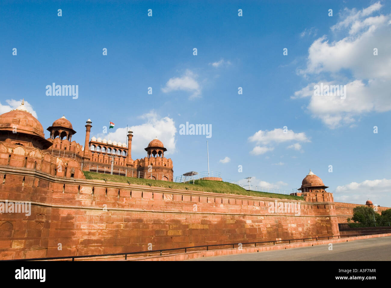 Panoramic view of a fort, Red Fort, New Delhi, India Stock Photo - Alamy
