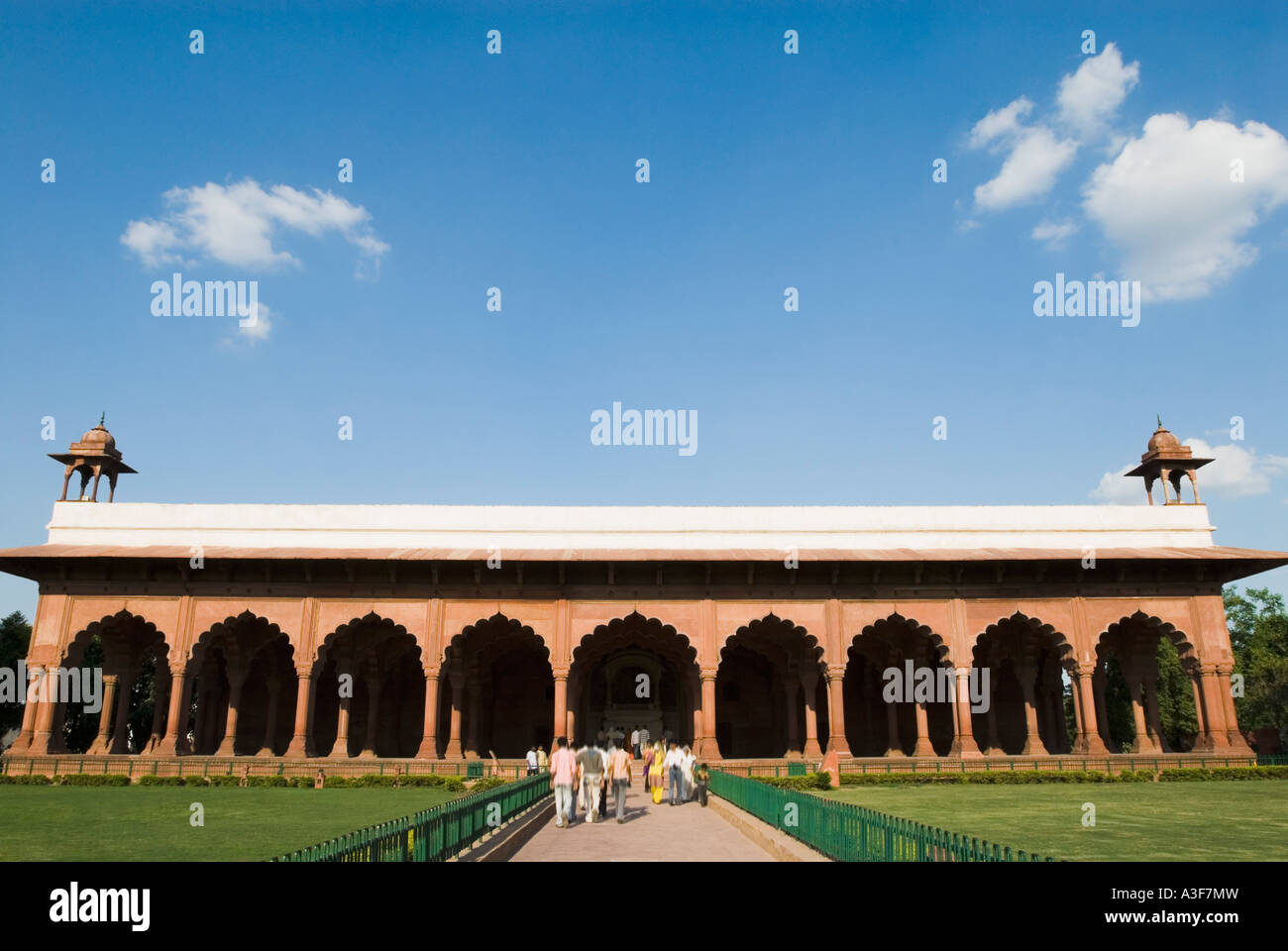 Panoramic view of a fort, Red Fort, New Delhi, India Stock Photo - Alamy