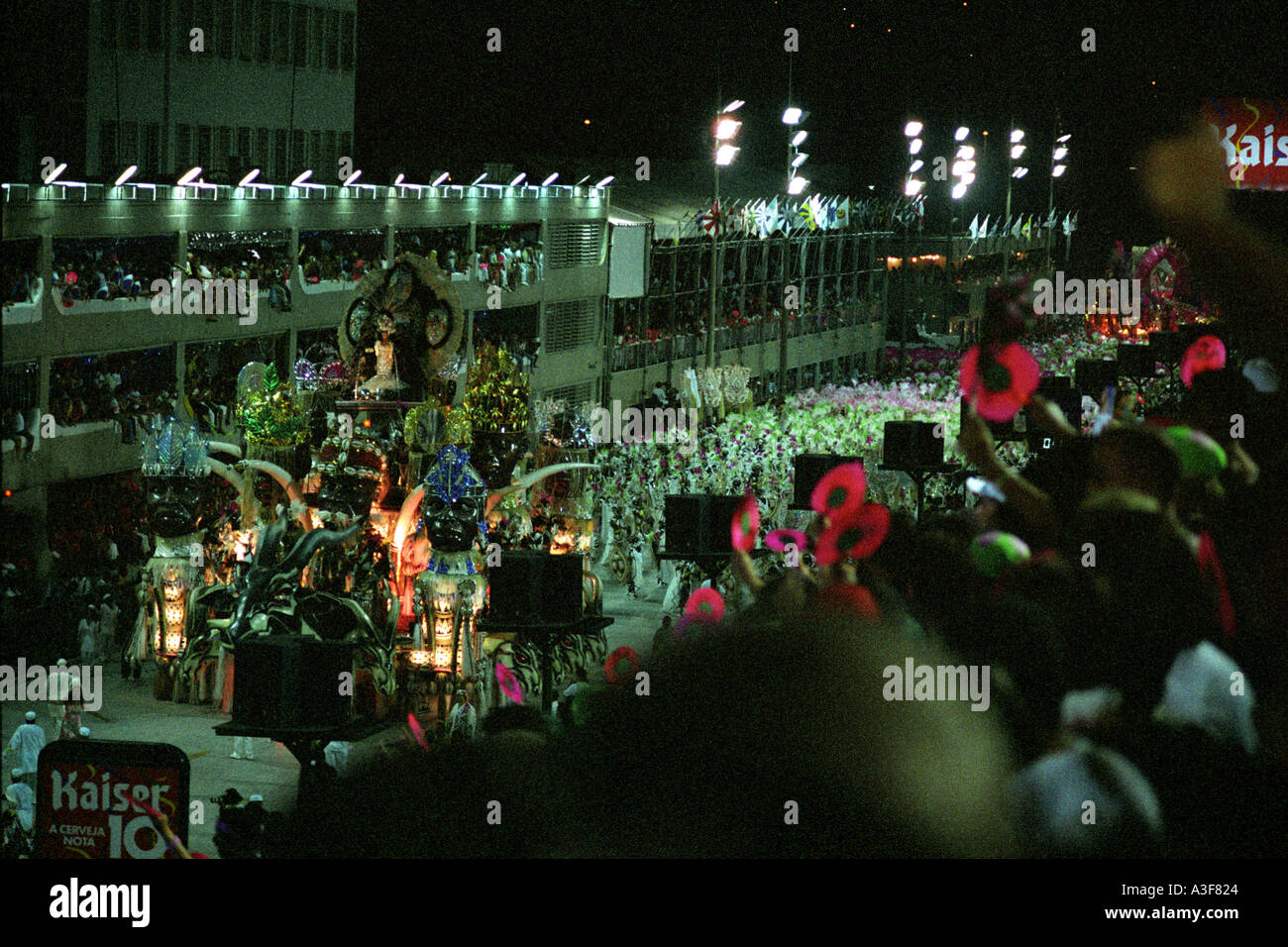 Float on an African animal theme in Rio Carnival Stock Photo - Alamy
