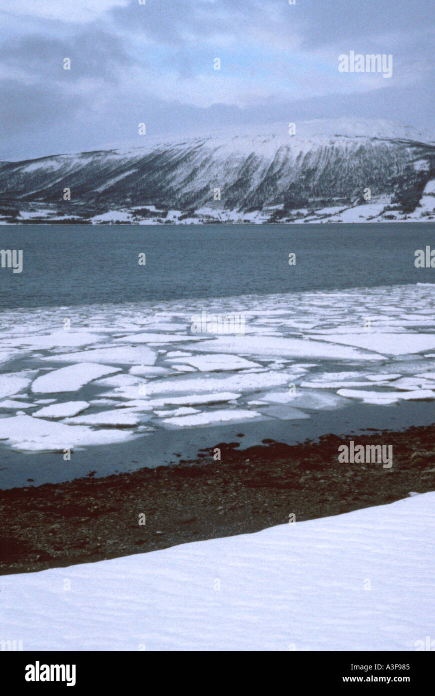 Tromso fjord in winter hi-res stock photography and images - Alamy