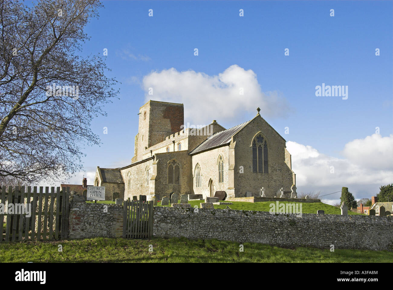 Morston Church North Norfolk Stock Photo - Alamy
