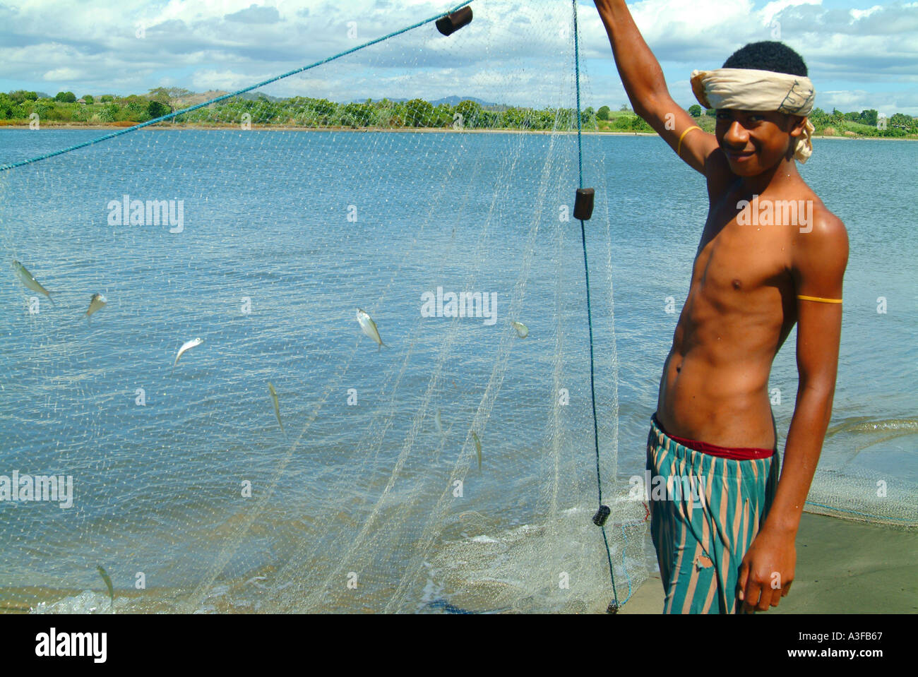 Fijian boy hi-res stock photography and images - Alamy
