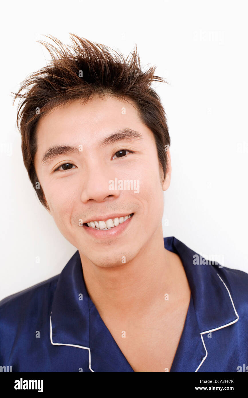 Portrait of a mid adult man smiling Stock Photo - Alamy