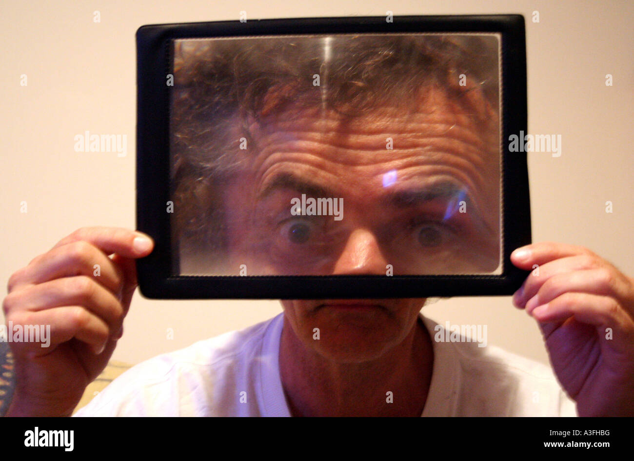 Distorted facial features hi-res stock photography and images - Alamy