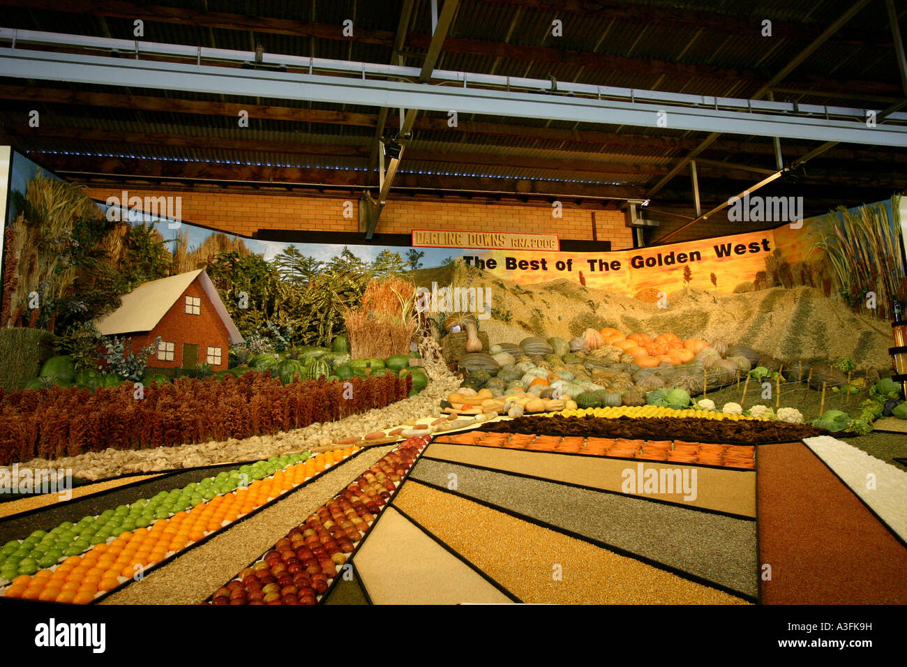 FRUIT AND VEGETABLE DISPLAY AGRICULTURAL SHOW HORIZONTAL BAPDB9072 ...