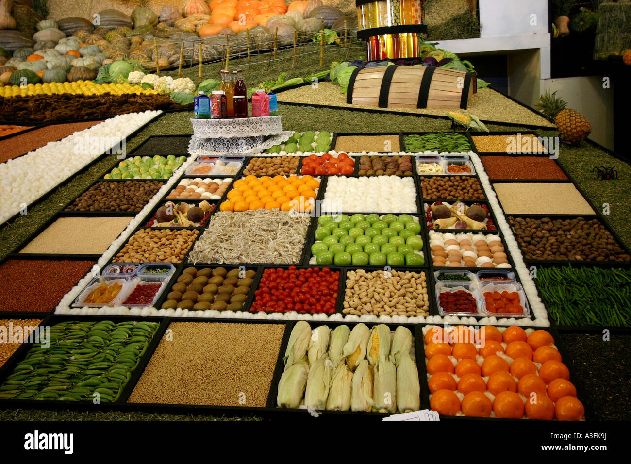 FRUIT AND VEGETABLE DISPLAY AGRICULTURAL SHOW HORIZONTAL BAPDB9074 ...